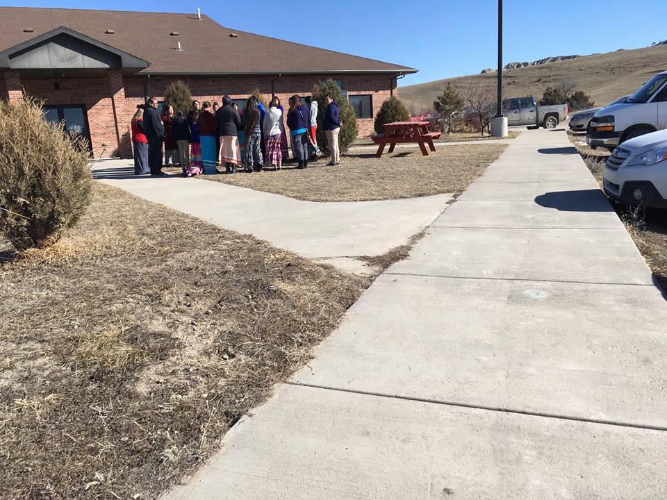 Native Sun News Today: Pine Ridge girls walk out for gun reform