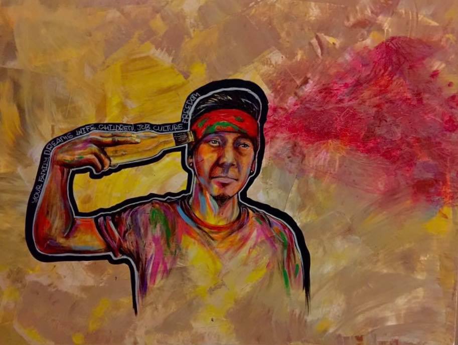 Choctaw artist overcame hardship and reconnected with tribal culture