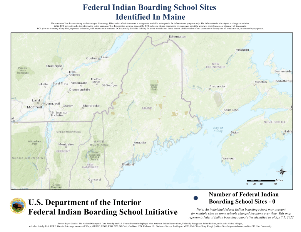 Federal Indian Boarding School Maps - Indianz.Com